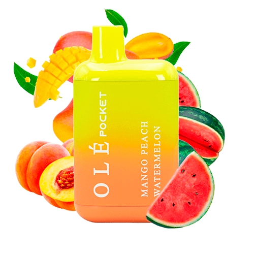 Bud Vape Olé Pocket Mango Peach Watermelon 20mg - Eciglogistica.com