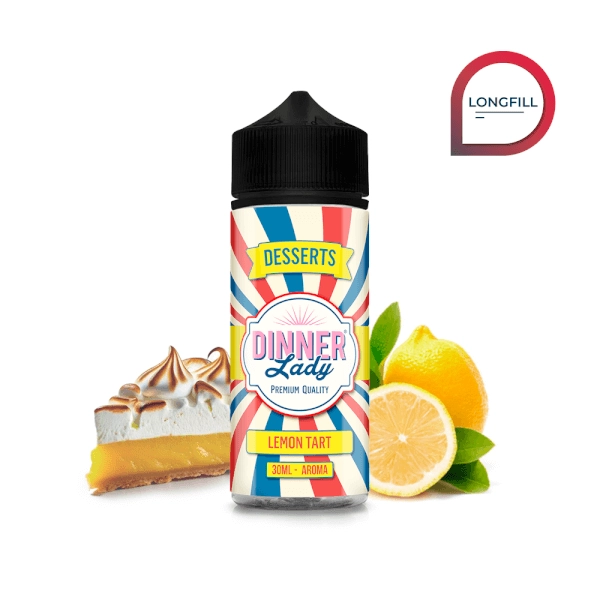 Dinner Lady Lemon Tart Longfill 30ml - Eciglogistica.com