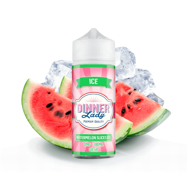 Dinner Lady Watermelon Slices Ice100ml - Eciglogistica.com